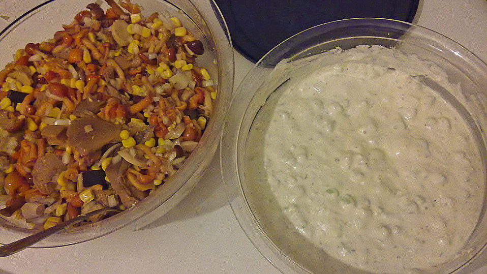 Su-chefs schneller Pilzsalat von Su-chef