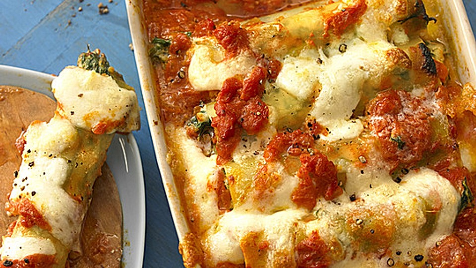 Vegetarisch Gefllte Cannelloni
