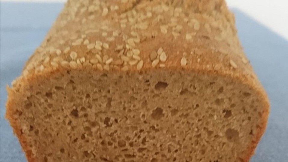 Dinkel-Amaranth-Vollkornbrot mit Leinsamen von Backmouse