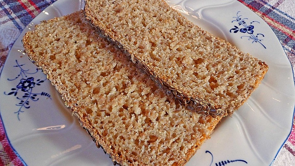 Dinkel-Amaranth-Vollkornbrot mit Leinsamen von Backmouse