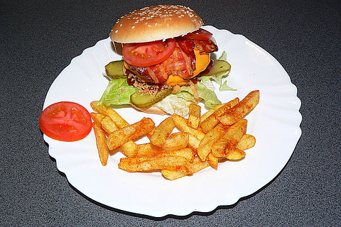 Western Style Burger Deluxe TS von Schwaben-Niederrheiner
