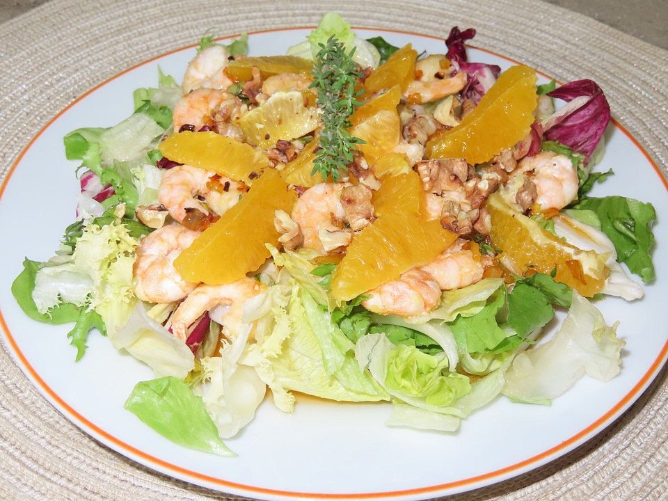 Garnelen in Orangen-Vinaigrette von KochMaus667| Chefkoch Garnelen in Orangen-Vinaigrette von KochMaus667| Chefkoch