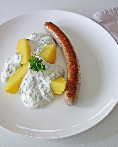 Frischer Joghurt-Quark Dip von Moribundus
