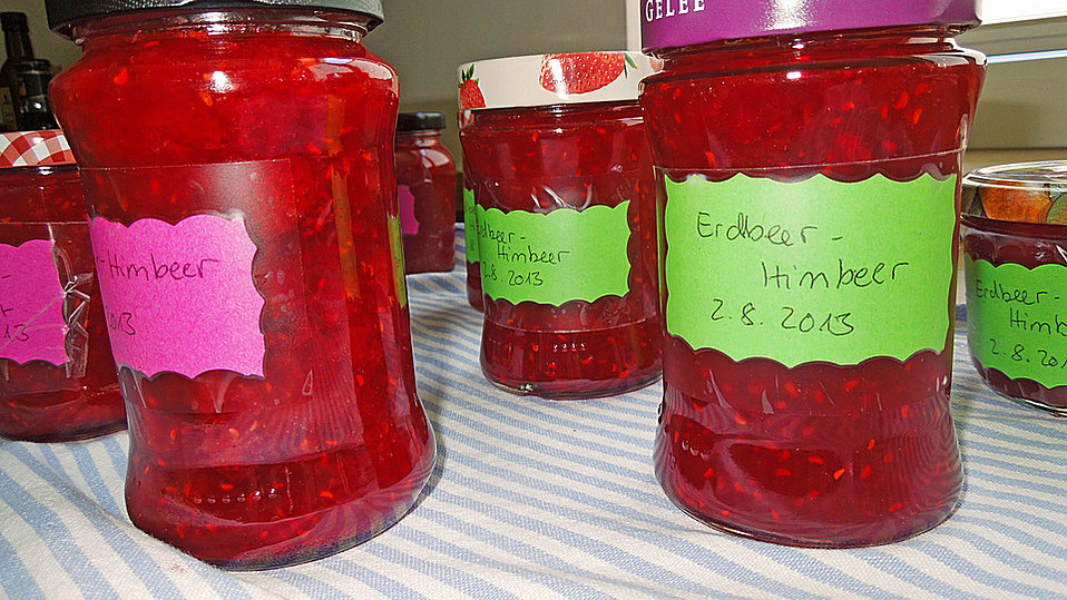 Erdbeer-Himbeer-Marmelade von gourmang