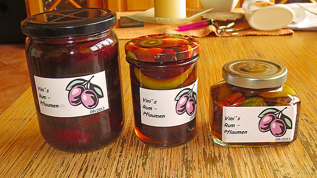 Rumpflaumen von Wiktorija