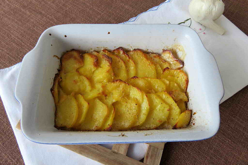 Stilvolle Kartoffelgratin Ohne Kase Fotos