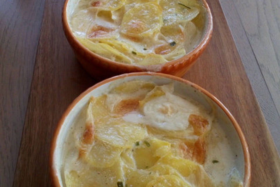 Stilvolle Kartoffelgratin Ohne Kase Fotos