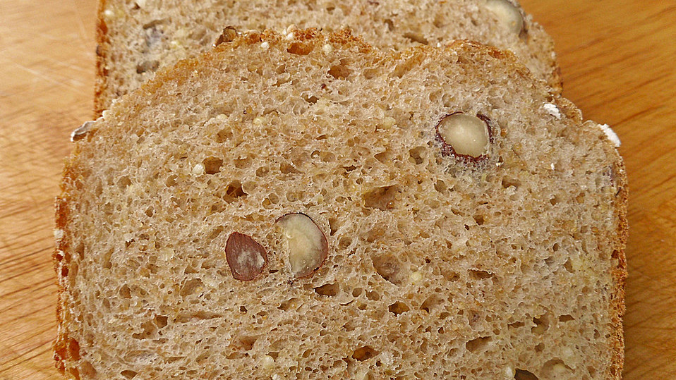 Amaranth-Hirse-Dinkel-Brot von Backmouse