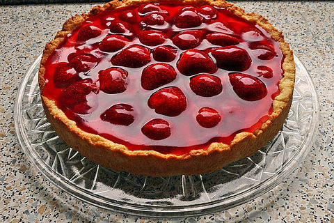 Sommerliche Obsttorte mit Pudding von Krümelesser