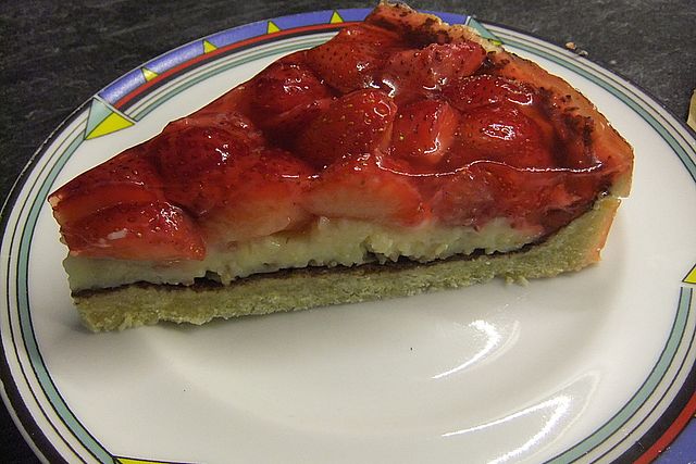 Sommerliche Obsttorte mit Pudding von Krümelesser