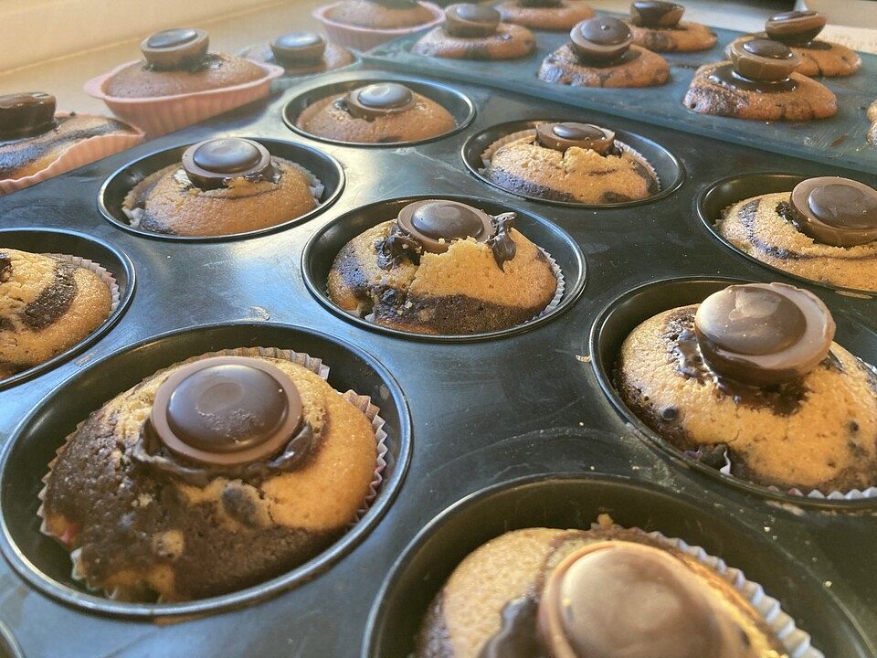 Marmor Muffins mit Toffifee von BakingJana | Chefkoch