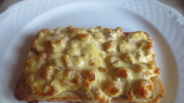 Überbackener Krabbentoast von pegasus61