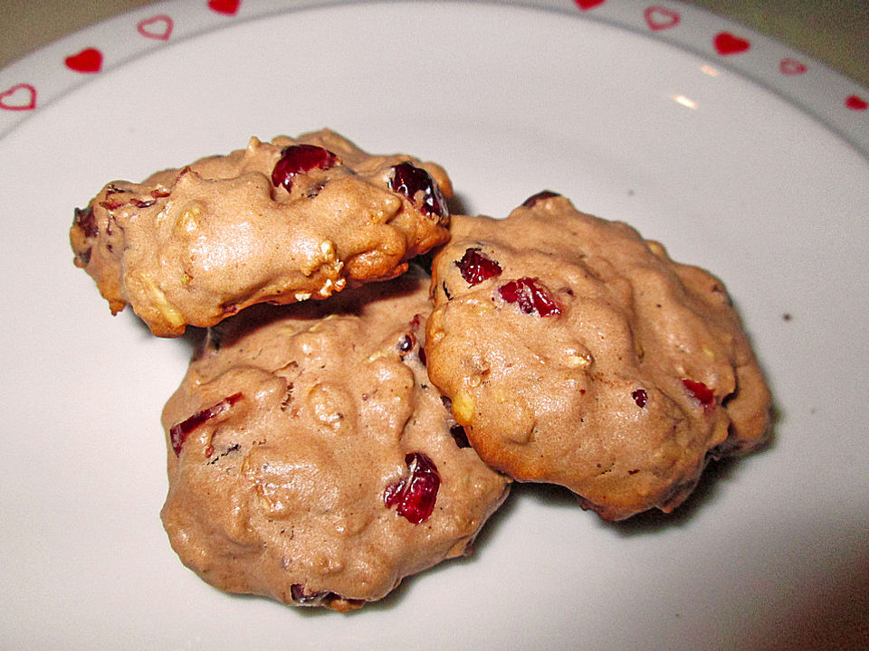 Cranberry-Hafer-Cookies von kathi0413 | Chefkoch