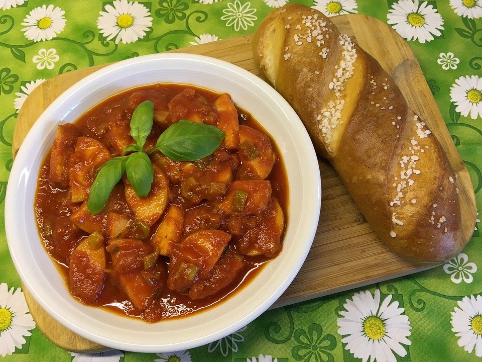 Curry-Wurst-Pfanne à la Mäusle von CocaColaMaus | Chefkoch