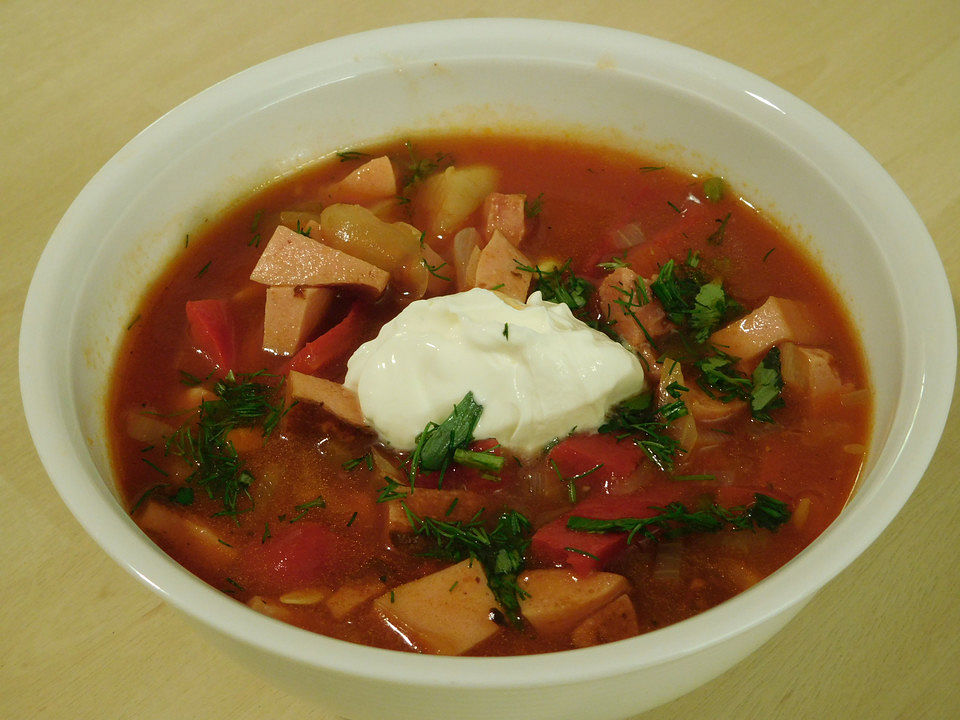 Soljanka in Variationen von ThoPi | Chefkoch