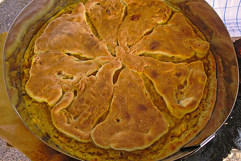 Halloween-Quiche von Kräuterjule