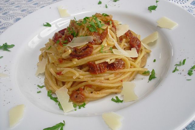 Pfannen-Spaghetti von schaech001| Chefkoch