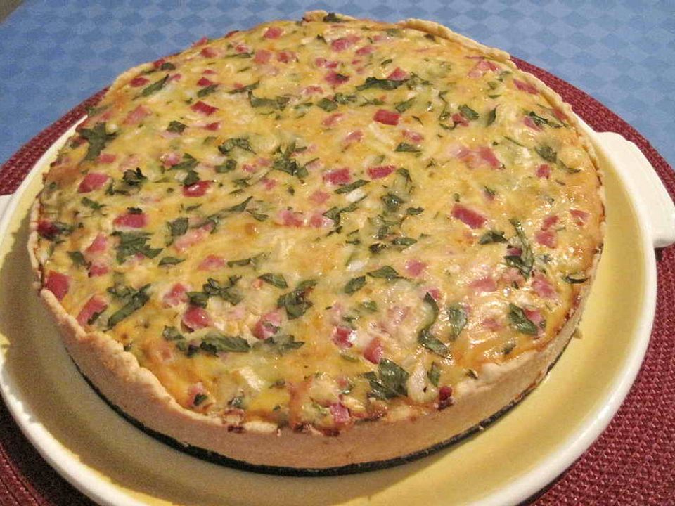 Herzhafte Kuchen Mit Schinken Und Käse