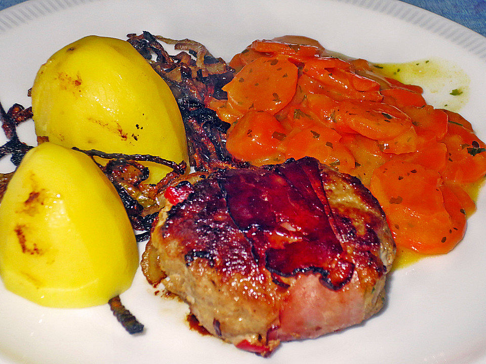 Buletten im Speck- bzw. Baconmantel von Abacusteam| Chefkoch