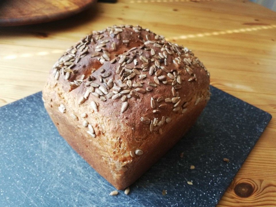 Schnelles Sonnenblumenkernbrot à la Melly von sweetsixteen88| Chefkoch