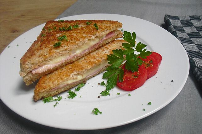 Schinken - Käse - Sandwich von easycook| Chefkoch