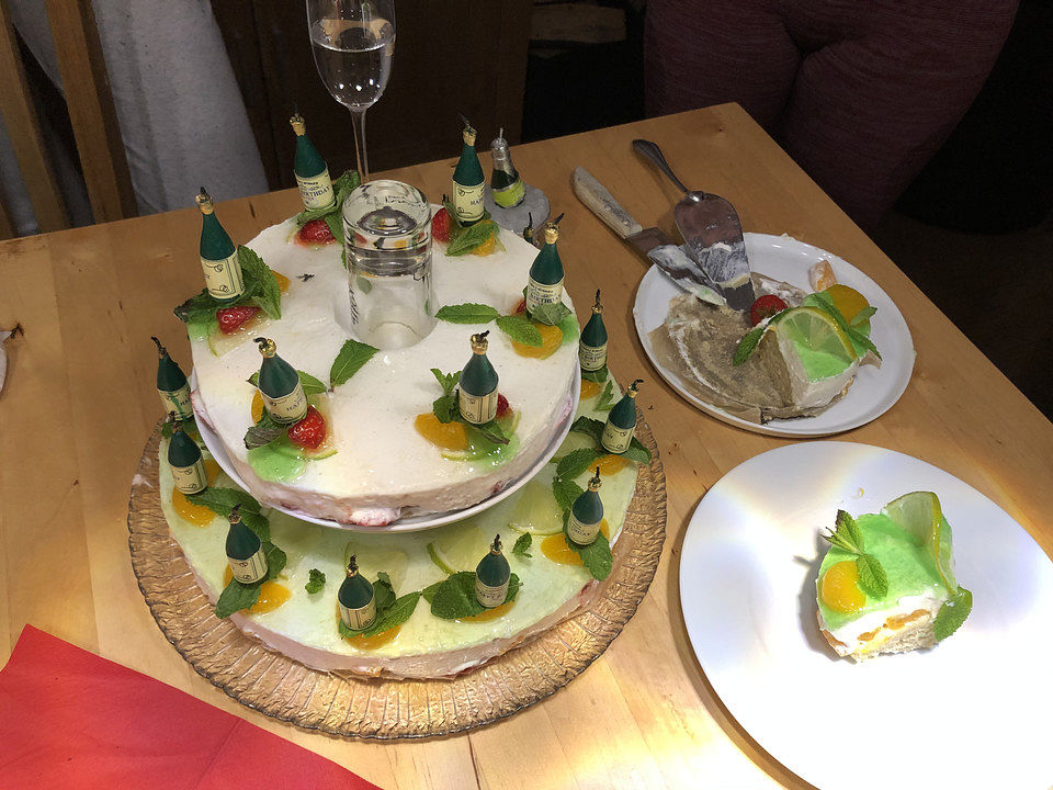 Vegane Mini-Prosecco-Mousse-Torte mit Mandarinen von BeasKüche| Chefkoch