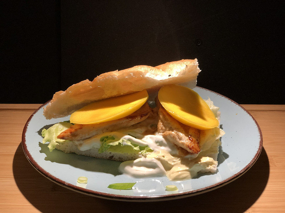 Hähnchen-Mango-Sandwich von chey2000| Chefkoch