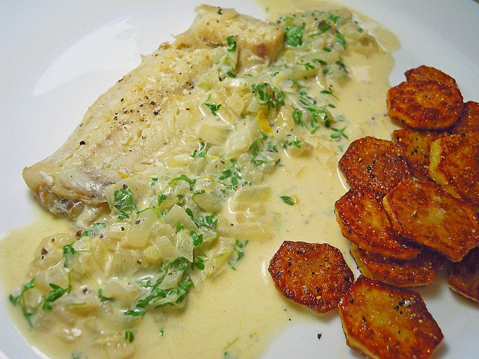 Seelachs in Kressesauce von schaech001| Chefkoch