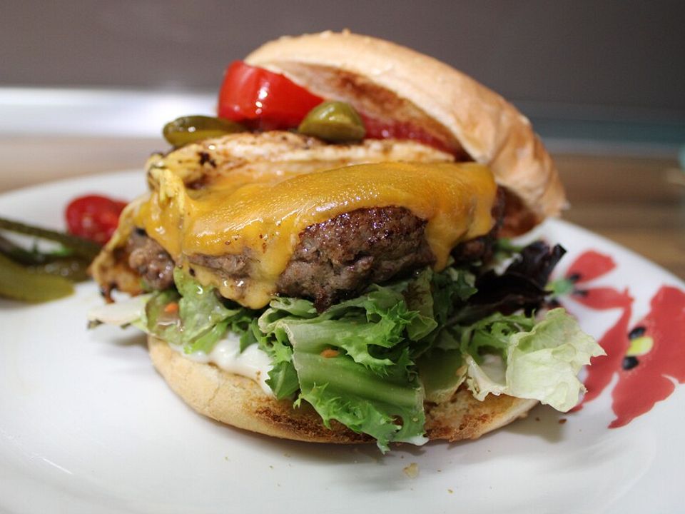 Chili-Cheeseburger von Bolli93| Chefkoch