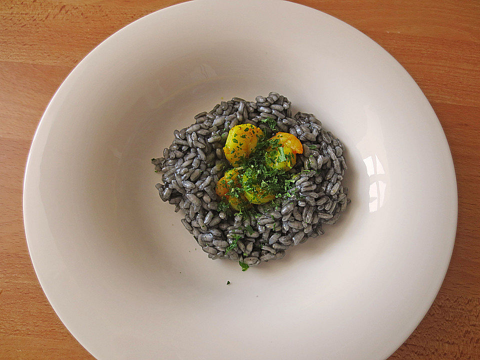 Risotto nero auf meine Art von Mathias56| Chefkoch