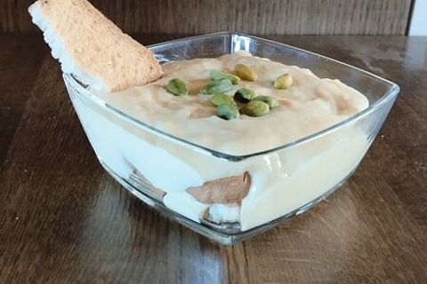 Zwiebackdessert mit Pudding von Aliceti