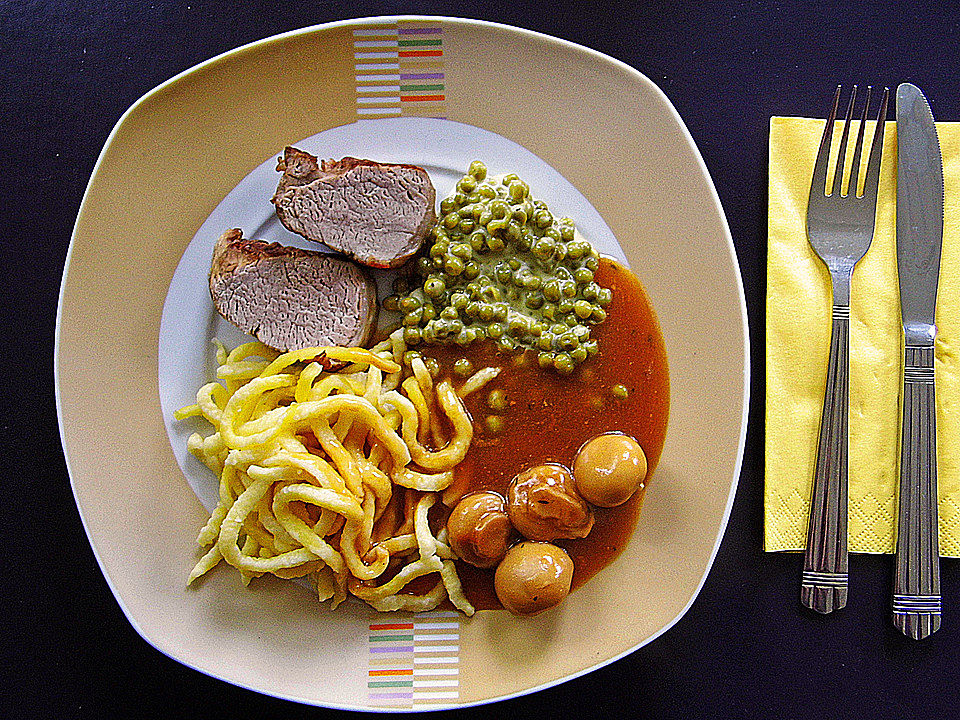 Schweinefilet "Holsteiner Art" von HeinzBenten| Chefkoch