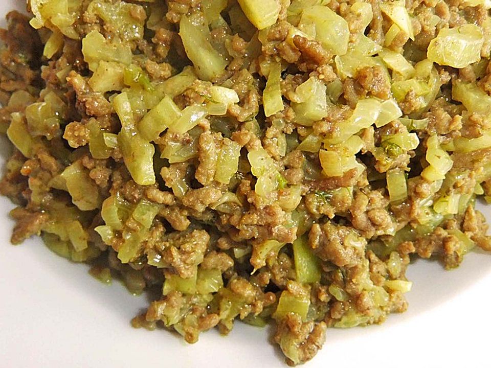 Wärmende Hackfleisch-Fenchel-Pfanne mit Schuss von binis | Chefkoch
