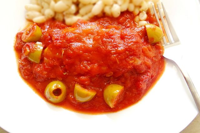 Scharfe Tomatensauce von Rivfader