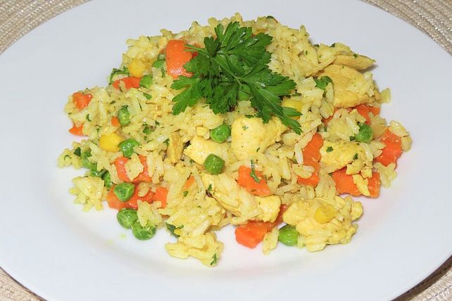 Curry-Reis-Pfanne von chey2000| Chefkoch