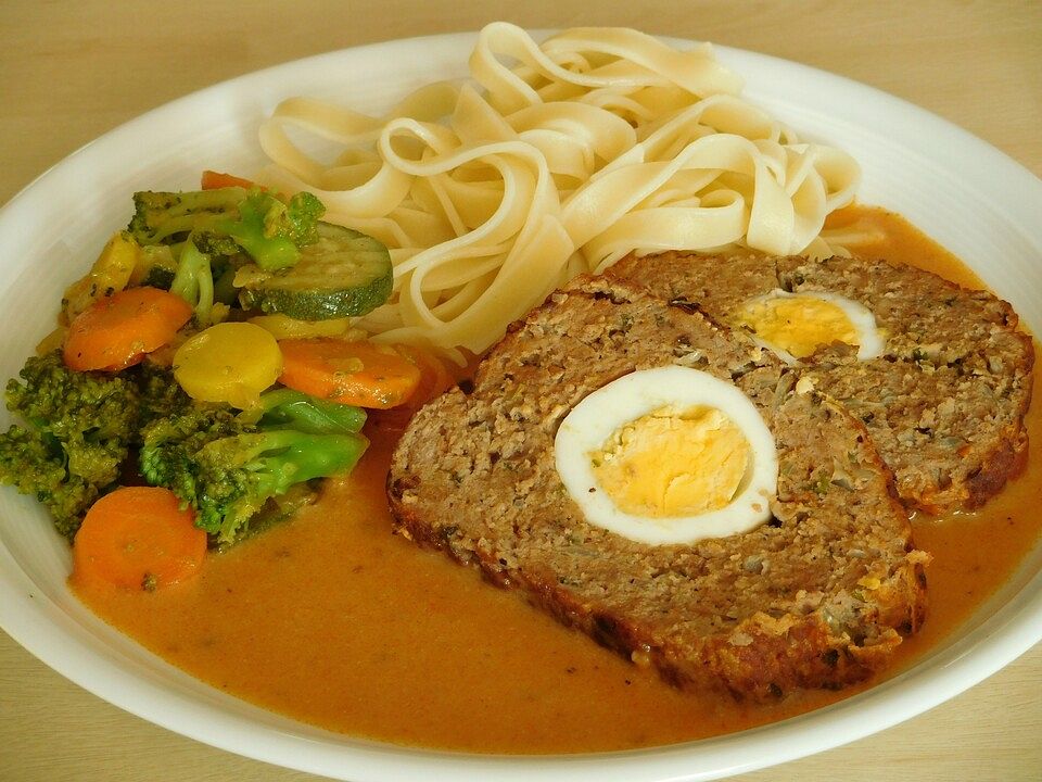 Saftiger Hackbraten mit Soße von citycat05| Chefkoch
