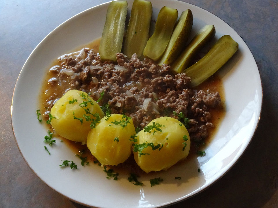 Gehacktesstippe oder auch Beamtenstippe von Unbekannter_2 | Chefkoch