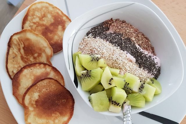 Kalorienarme Bananen-Pfannkuchen von nessy-95