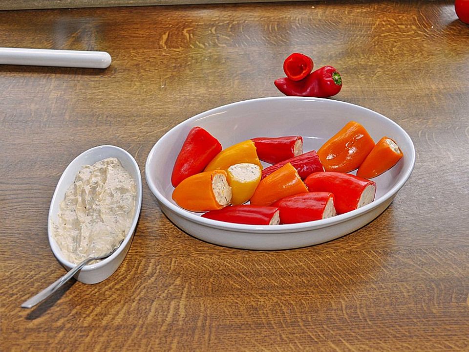 Snack-Paprika, delikat gefüllt von inwong| Chefkoch