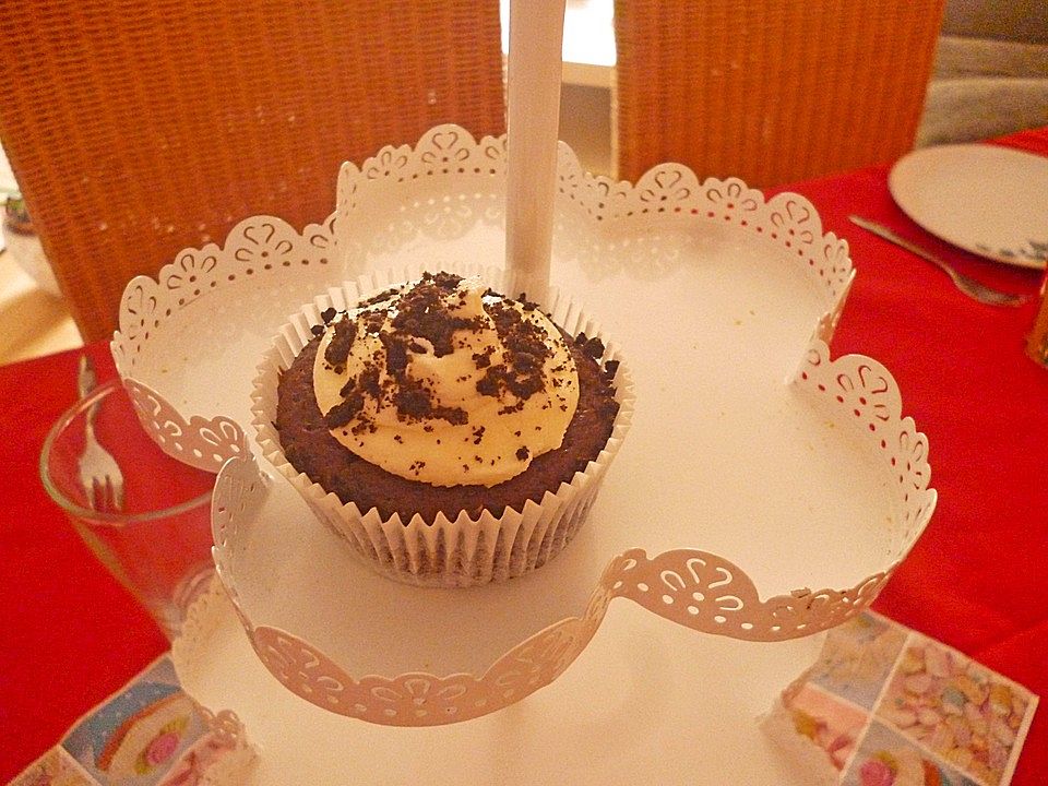 Oreo-Cupcakes mit Buttercreme| Chefkoch