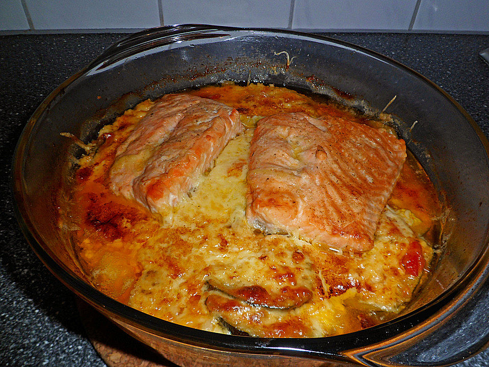 Gefülltes Lachsfilet von Traudl| Chefkoch