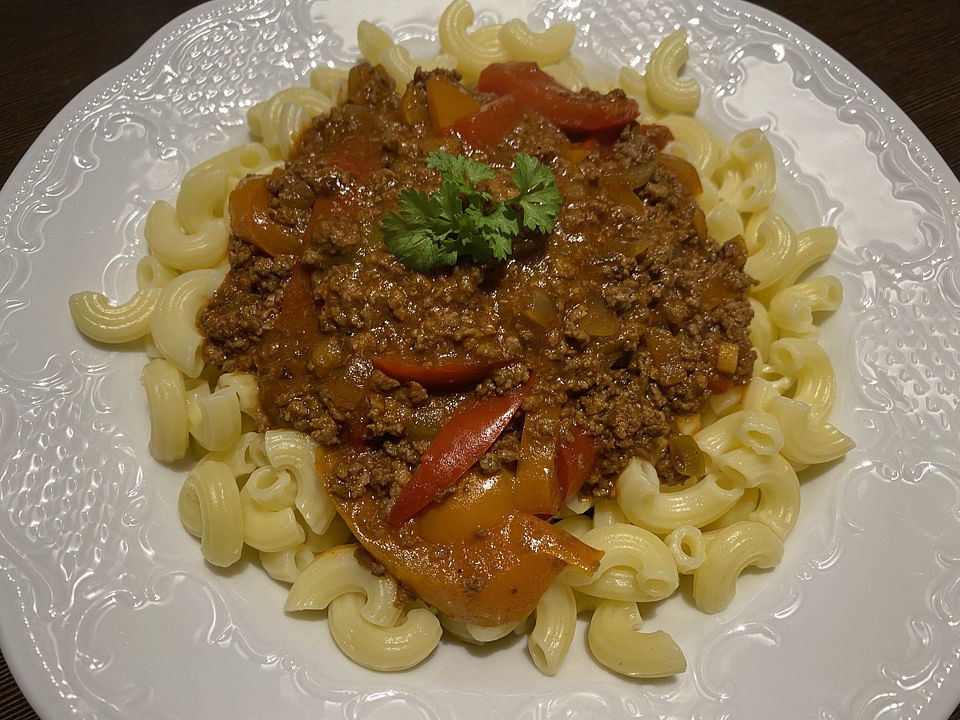 Gehacktes mit Hörnchen von Nolween| Chefkoch