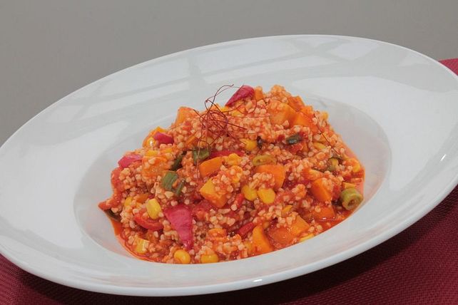 Bulgur-Gemüsepfanne von leons-mama| Chefkoch