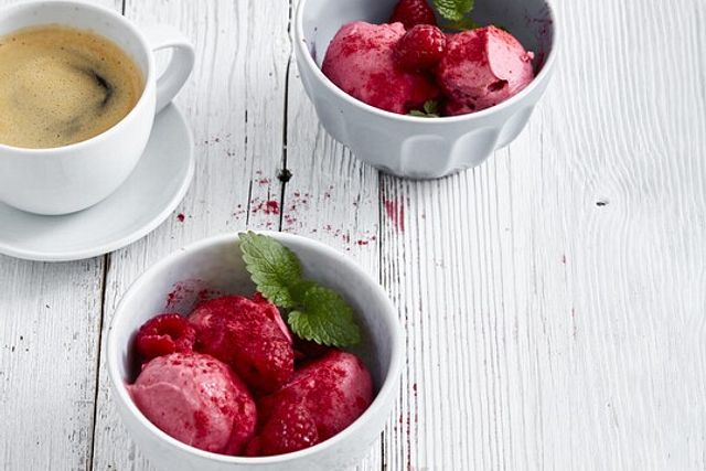 Himbeer-Nicecream von Untrennbar