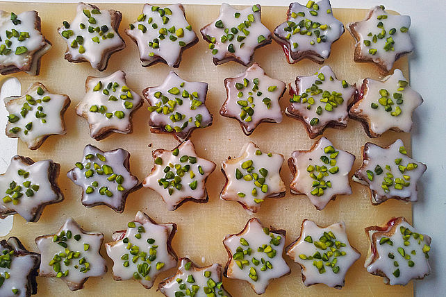 Marzipan - Mandel Sterne von oone| Chefkoch