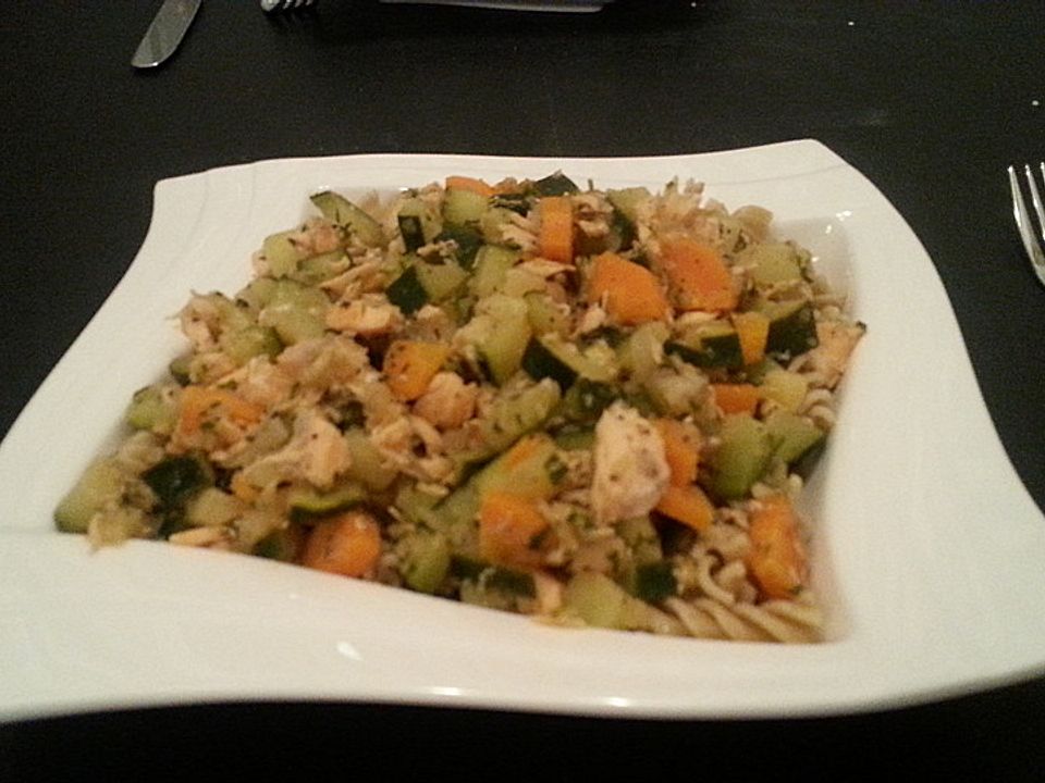 Zucchini-Lachs-Nudeln von Apfel-Zimt-Plätzchen| Chefkoch