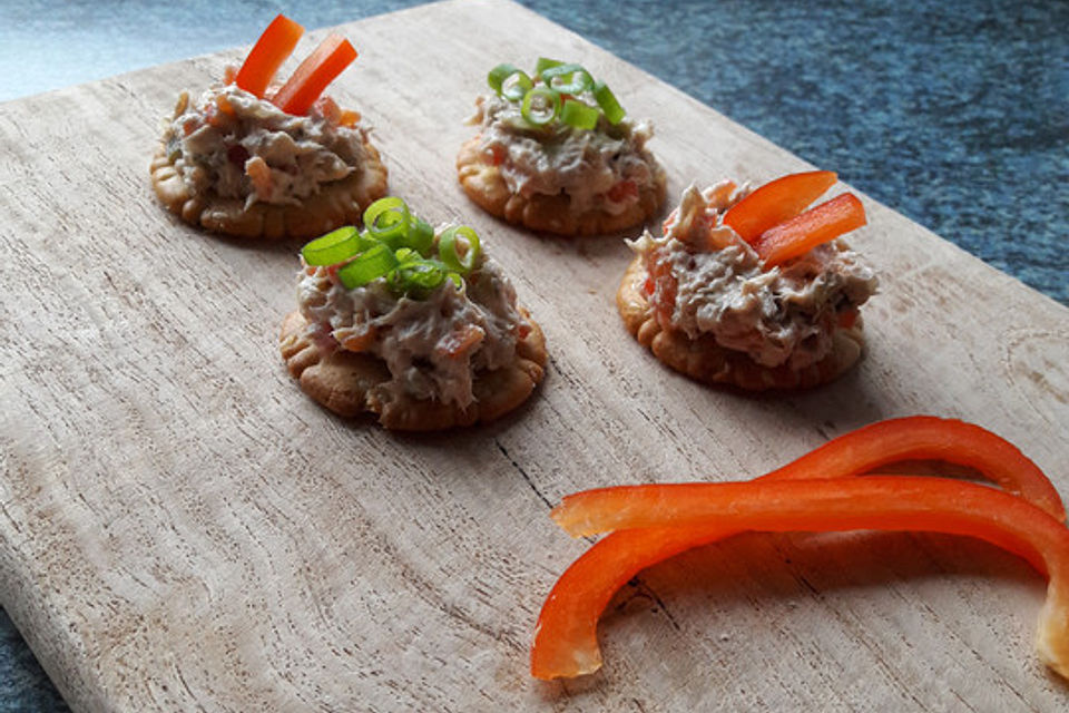 Thunfischaufstrich mit Gewürzgurke und Paprika von bahgira