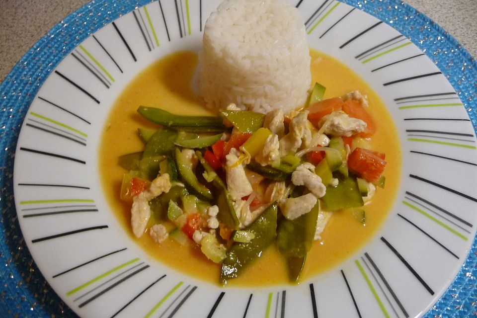 Rotes Thai-Curry von xXSimi92Xx