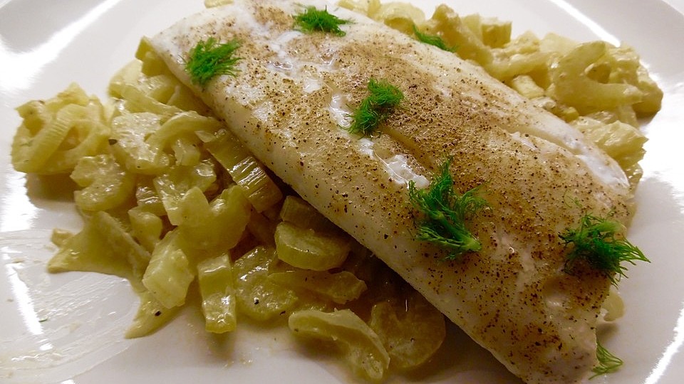 Schellfischfilet mit Fenchelgemüse von Pannepot