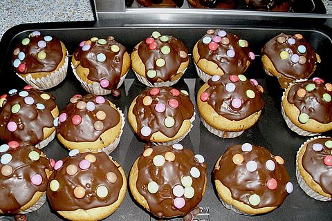 Smarties-Muffins von floh| Chefkoch